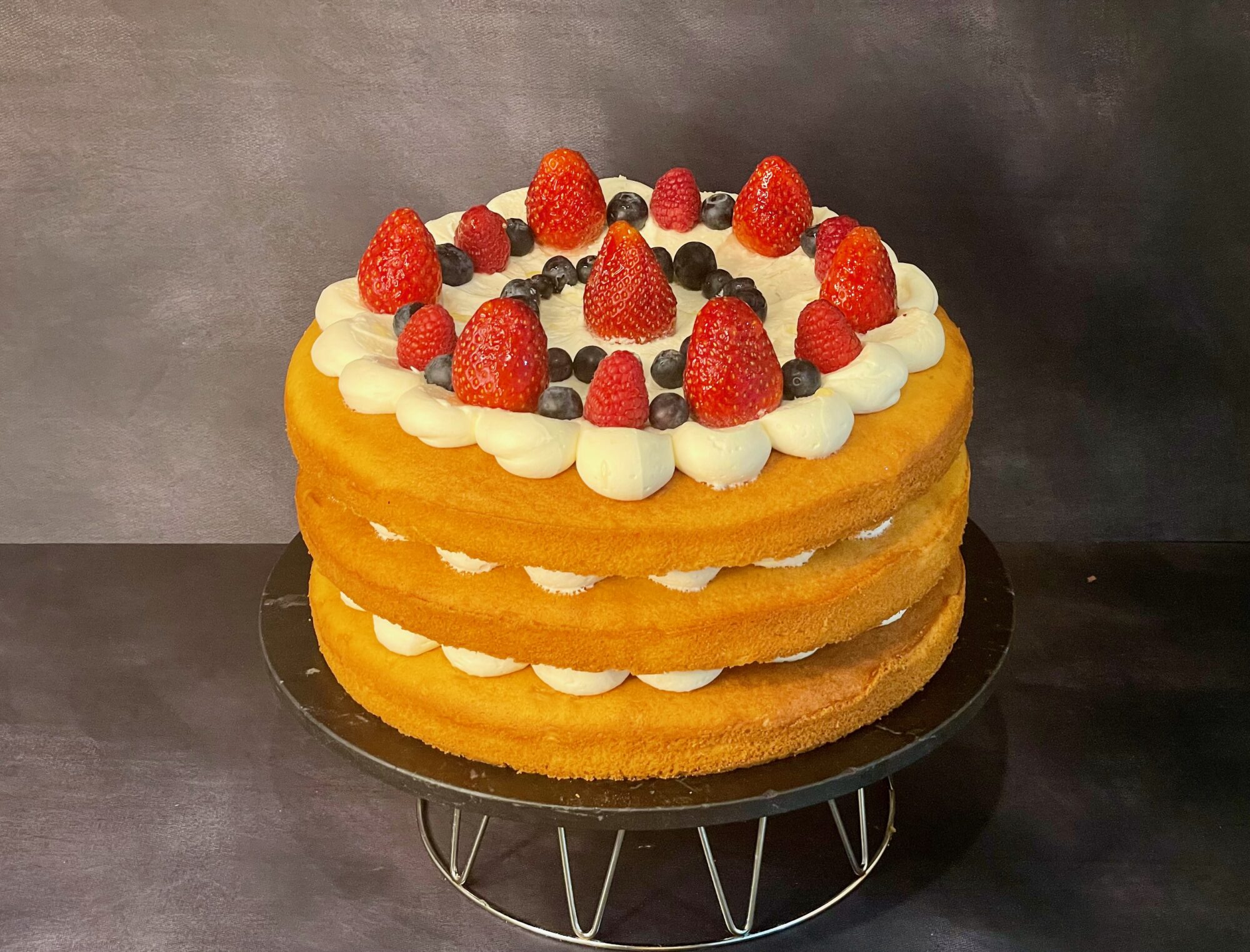 Victoria Celebration Sponge - Norfolk Street Bakery